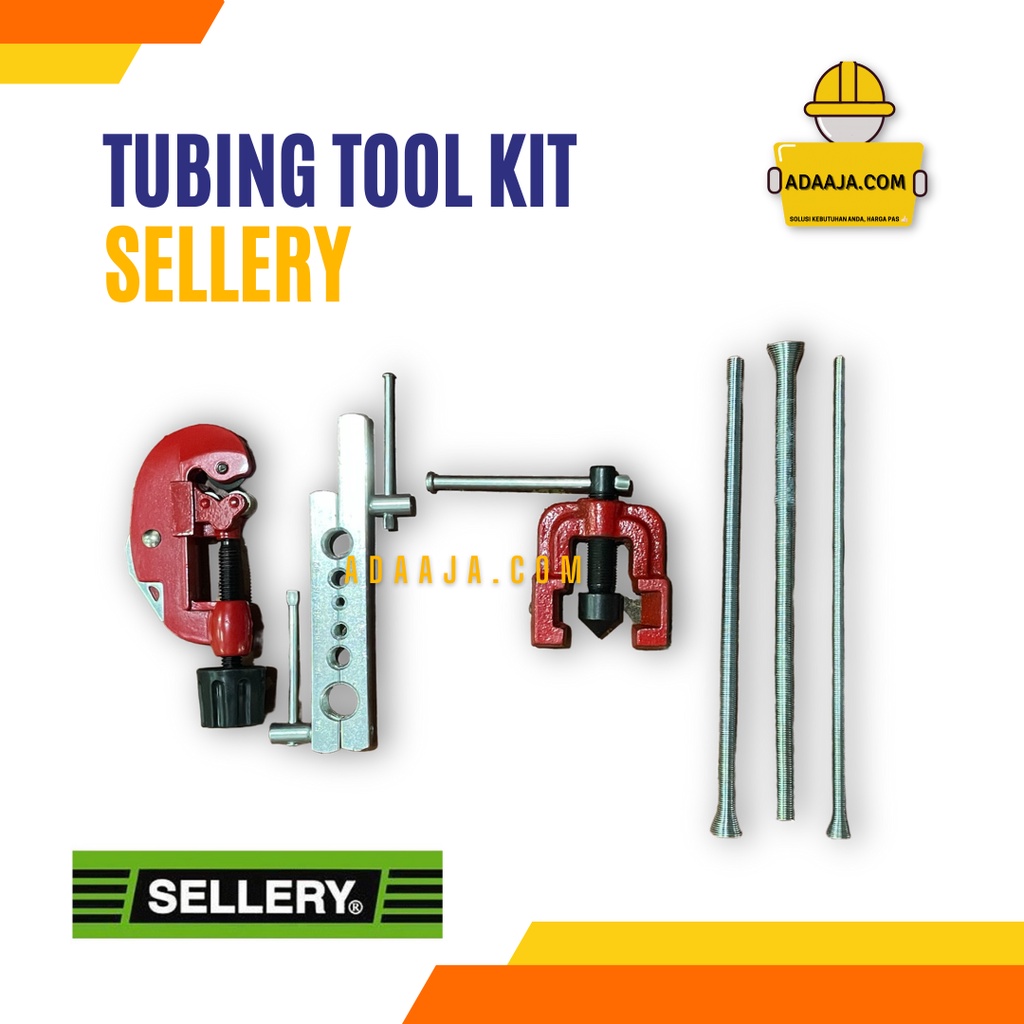 Jual Alat Pemekar Pipa Tubing Tool Kit 6 Pcs / Flaring Tools SELLERY ...