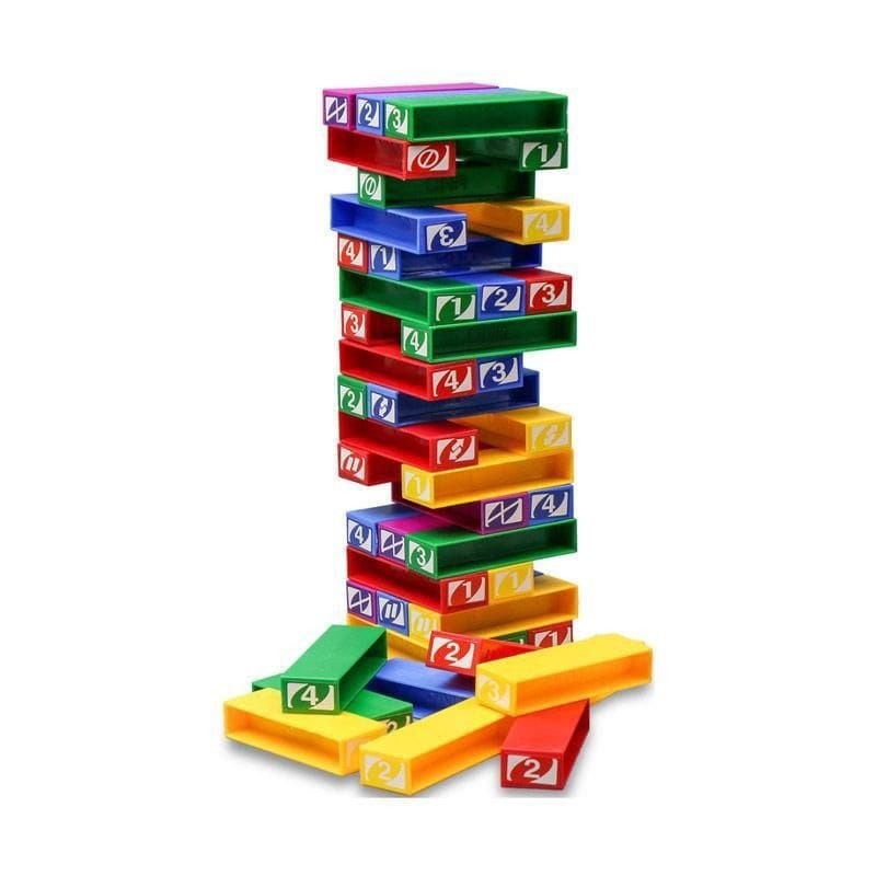 Jual Mainan Edukatif Anak Anak / Dewasa Game Susun Balok Image 45Pc ...