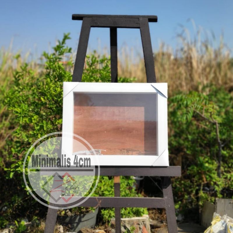 Jual Tipe CO4 Putih - Pigura mahar minimalis Putih uk. 30x40 - pigora ...