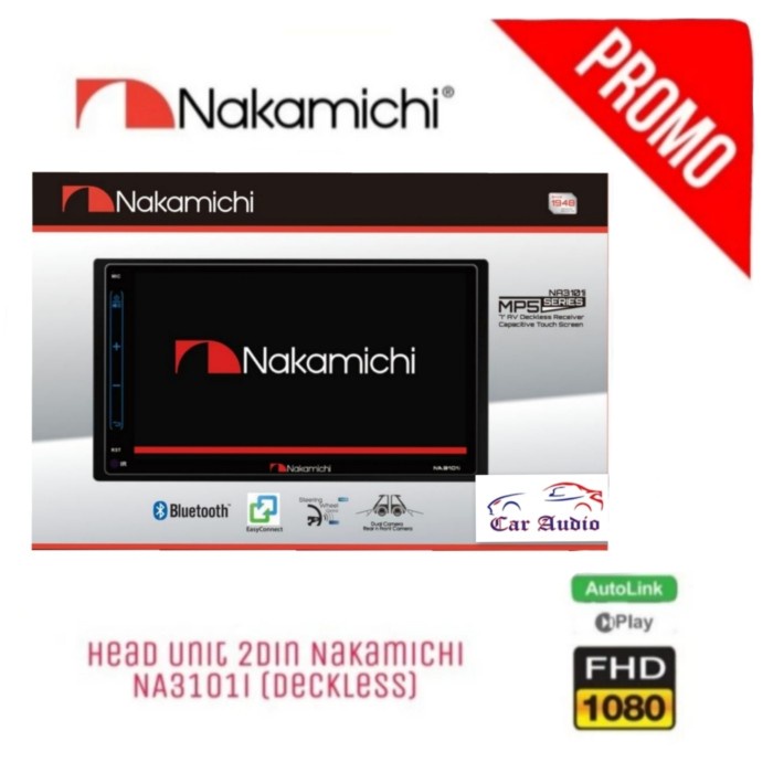 Jual Head Unit NAKAMICHI 3101i HONDA JAZZ HONDA BRIO HONDA MOBILIO BRV ...