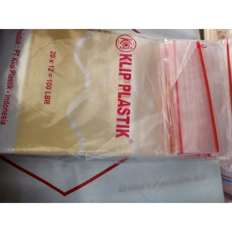 Jual plastik klip ukuran 12x20 , 15x21 , 18x25 MERK KLIP PLASTIK BKN ...