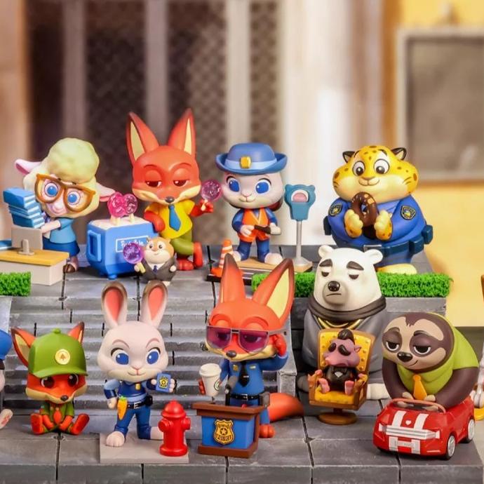 Jual POPMART x Disney Zootopia Popmart Zootopia Blindbox Original ...