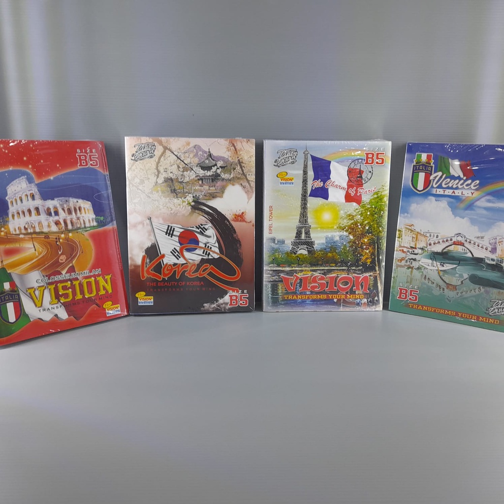 Jual BUKU TULIS BIG BOSS VISION B5 ISI 6PCS PER PACK | Shopee Indonesia