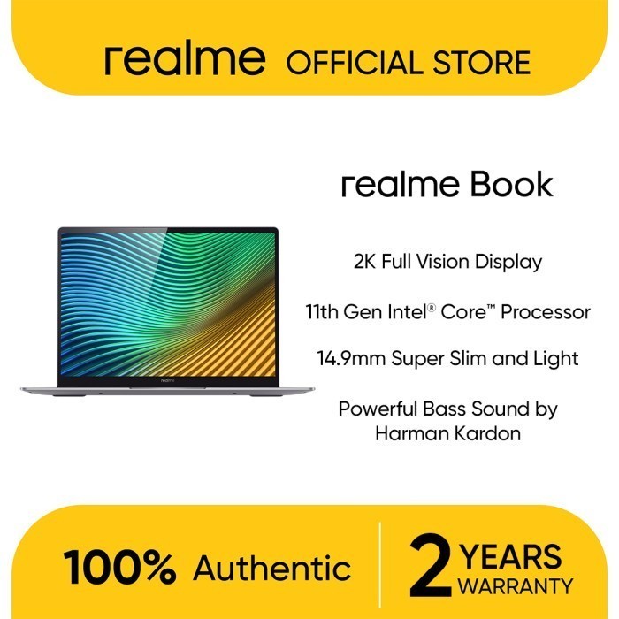 Jual REALME BOOK PRIME 14 - I5 11320H 8GB 512SSD 14"2K IPS W11 RESMI ...
