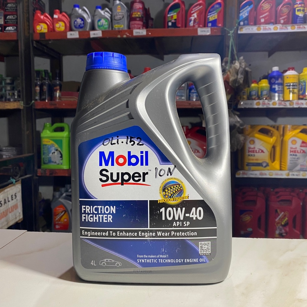 Jual MOBIL Super Friction Fighter 10W-40 API SP Oli Mesin Mobil Engine ...