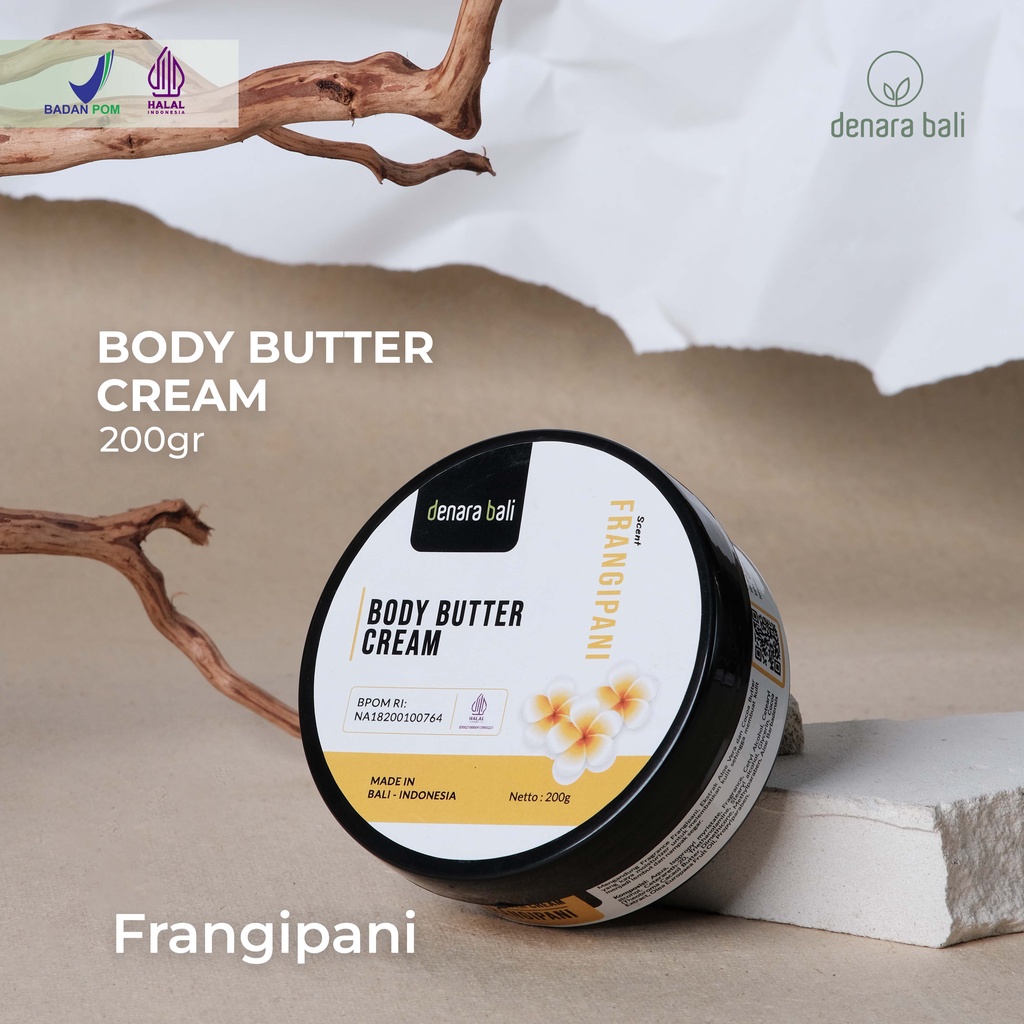 Jual Denara Bali Body Butter Cream 200gr - FRANGIPANI | Shopee Indonesia