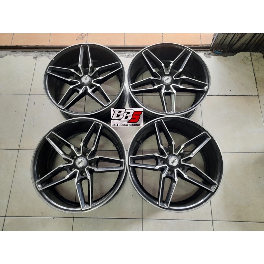 Jual VELG MOBIL RACING HSR BELO RING 18 LEBAR 8 LUBANG BAUT PCD 5x114 | Shopee Indonesia