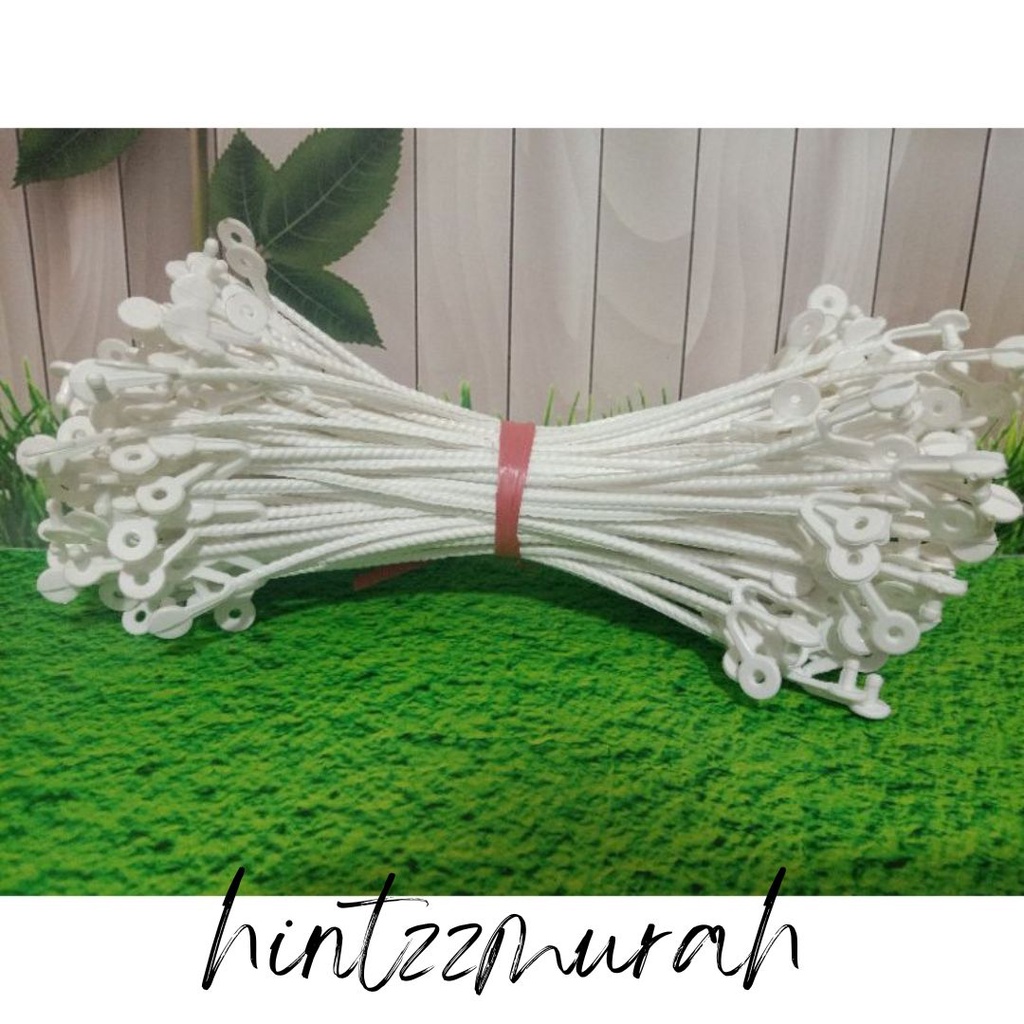 Jual Tali Plintir Pelintir 100pc / Tali Plintir Warna Putih Tali ...