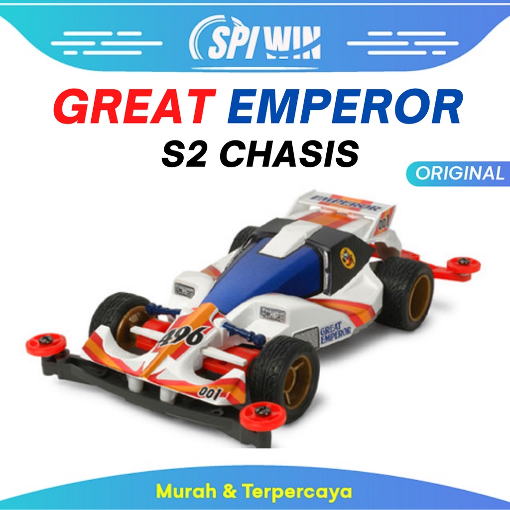 Jual Tamiya Mini 4WD Dash 001 Great Emperor Premium S2 Super 2 - 18075 ...