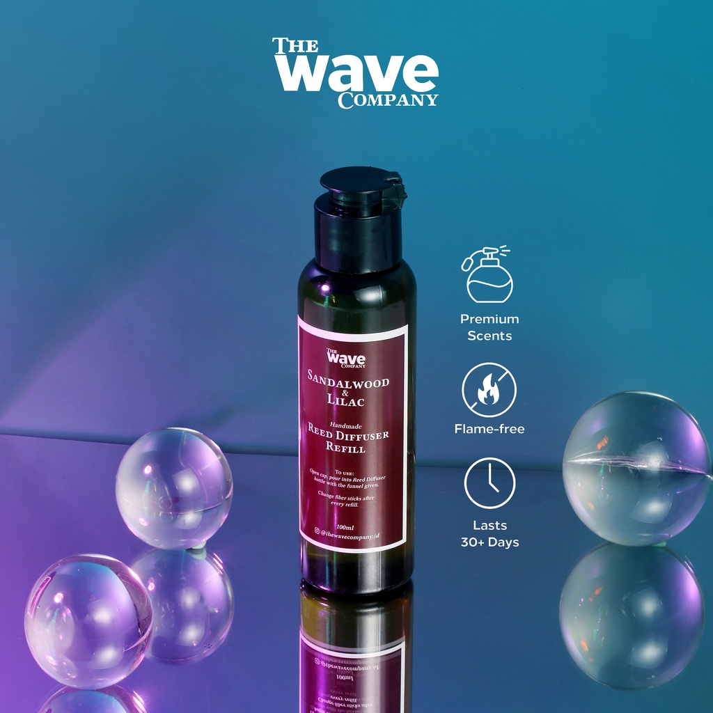 Jual The Wave Company - Refill Reed Diffuser (100ml) | Shopee Indonesia