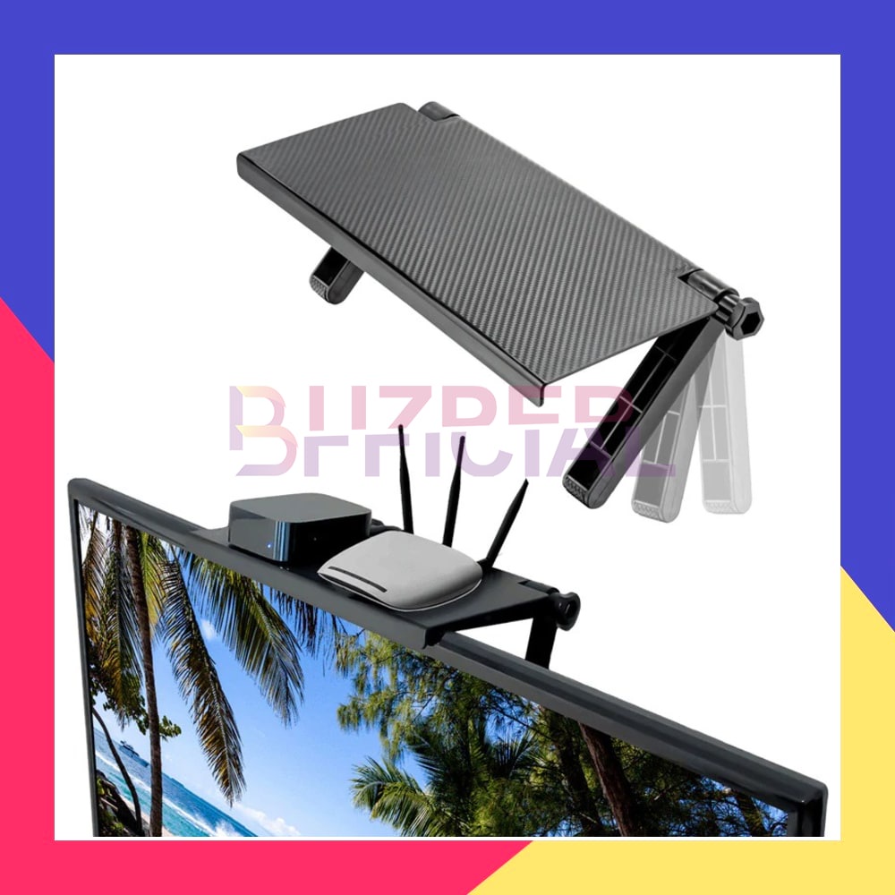 Jual Buzper Rak TV Remote Modem Wifi Rak Gantung Serbaguna Meja Atas ...