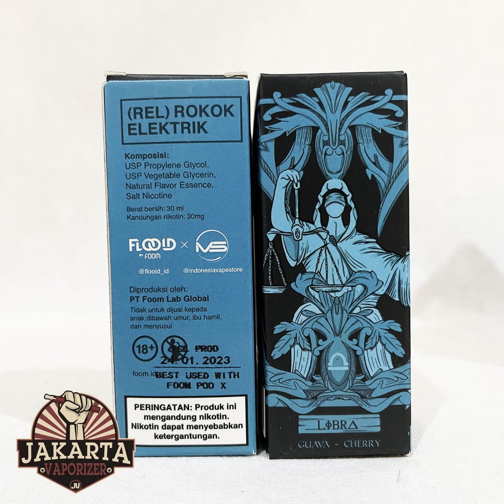 Jual [SALT] FOOM LIBRA ZODIAC SERIES SALTNIC 30ML 30MG BY FOOM LAB ...