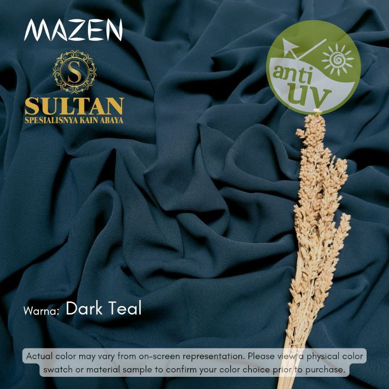 Jual BEST SELLER 50 Cm Mazen Anti UV Polos Aneka Warna Kain Sultan ...