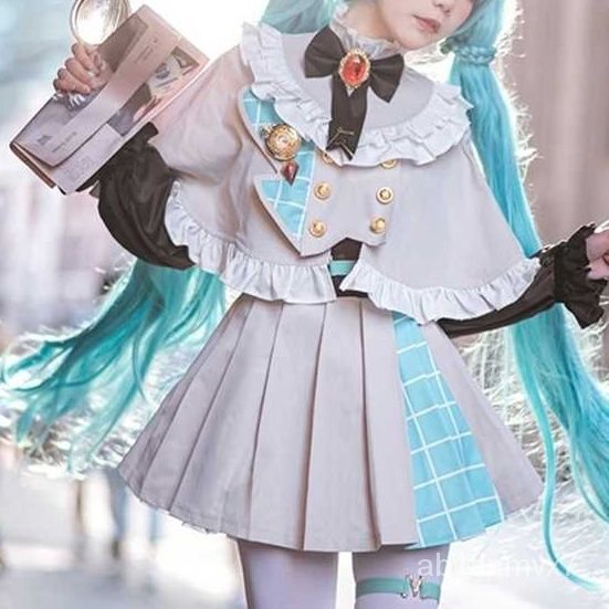 Jual Miku Detective Cosplay Costume Cloak Dress Uniform Outfits Anime ...