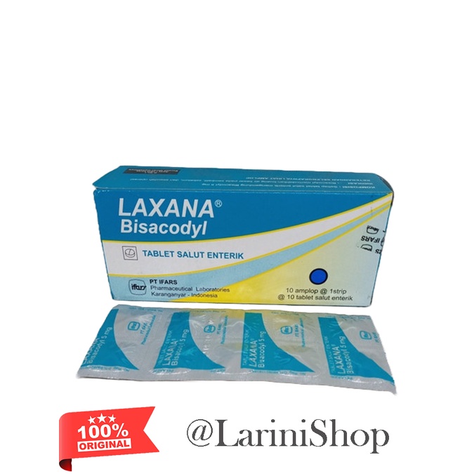 Jual LAXANA 5 MG TABLET (BOX) IFARS | Shopee Indonesia
