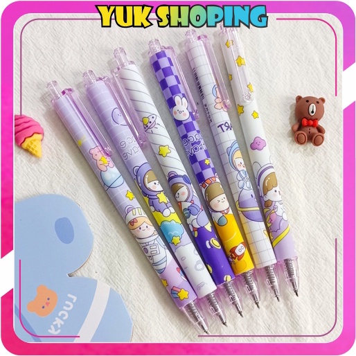 Jual YUKSHOPING Pulpen Gel Motif Cartoon Pulpen Pelajar Dan Kantor Pena ...