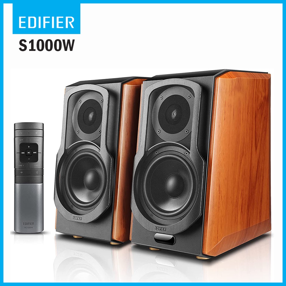 Jual Edifier HiFi Bookshelf Active Bluetooth Speaker 2.0 - S1000W | Shopee Indonesia