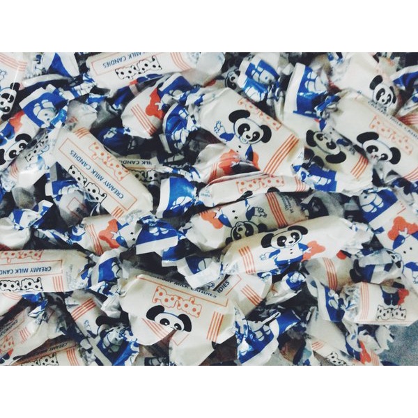 Jual permen lunak rasa susu cap panda 100 gram | Shopee Indonesia