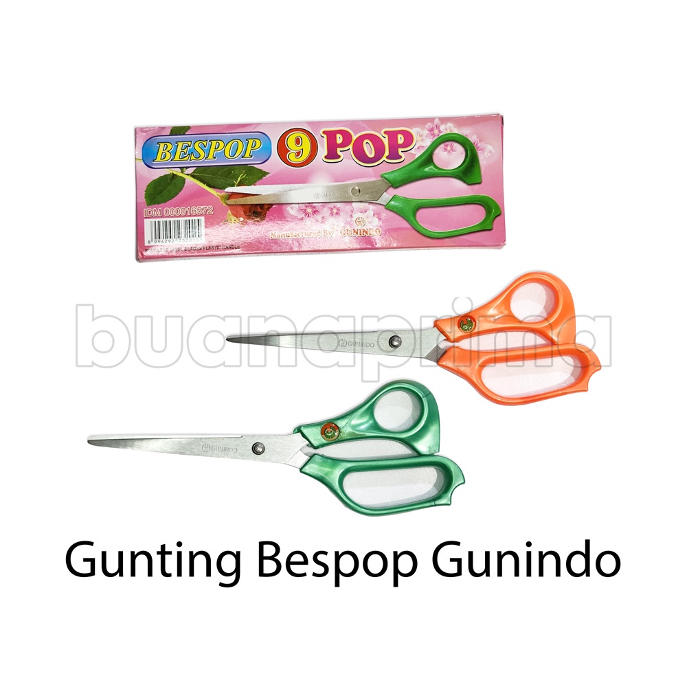 Jual GUNTING BESPOP GUNINDO Scissor Pemotong Kain Tajam 9 Pop | Shopee ...