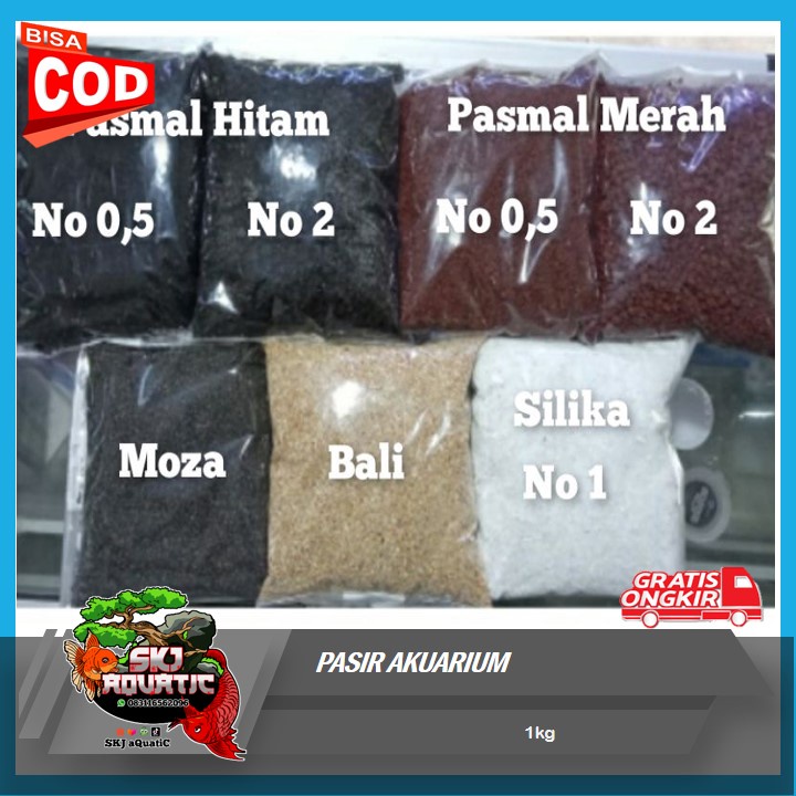 Jual Pasir Malang - Mix - Bali - Silika Kemasan 1kg | Shopee Indonesia