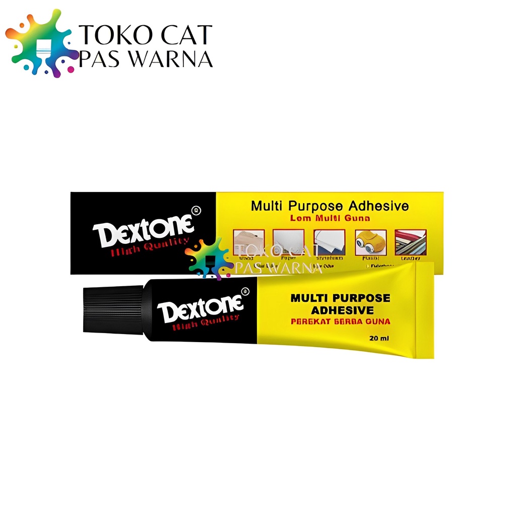 Jual Lem Serbaguna DEXTONE MULTI PURPOSE ADHESIVE - 20 ML | Shopee ...