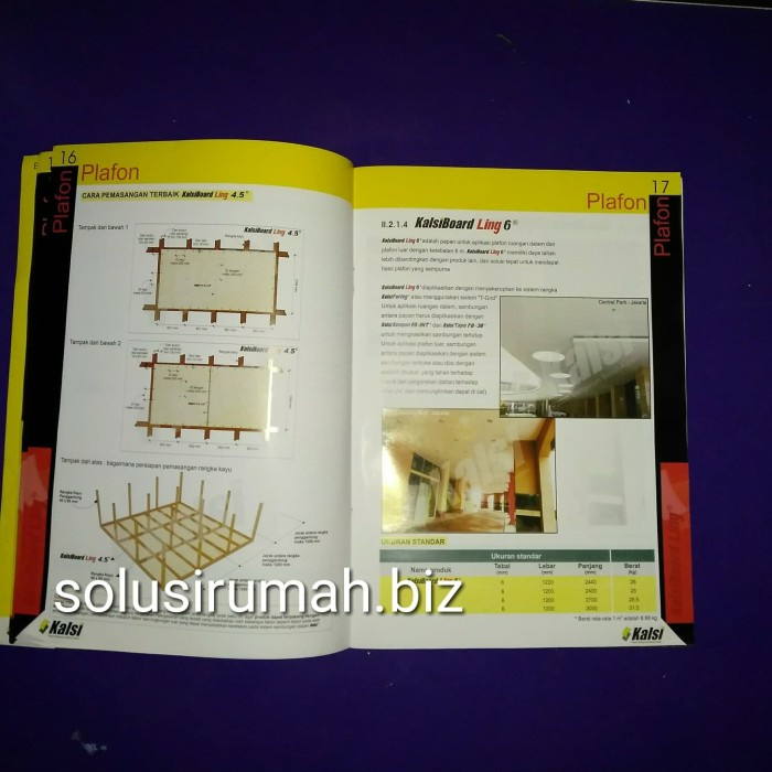 Jual *****] KATALOG ATAP KALSI FIBER SEMEN BUKAN ASBES 28lembar ...
