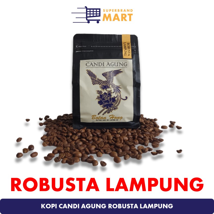 Jual Kopi Bubuk Candi Agung Robusta Lampung Roasted Coffee Beans Single ...