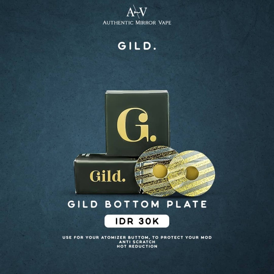 Jual Glid Botton Plate Heatsink Protector RDA By Gild Authentic - AC ...