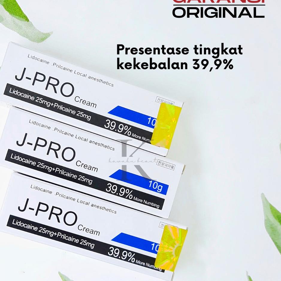 Jual Rekomendasi JPRO Cream Anastesi 39,9% / J-pro krim baal untuk ...