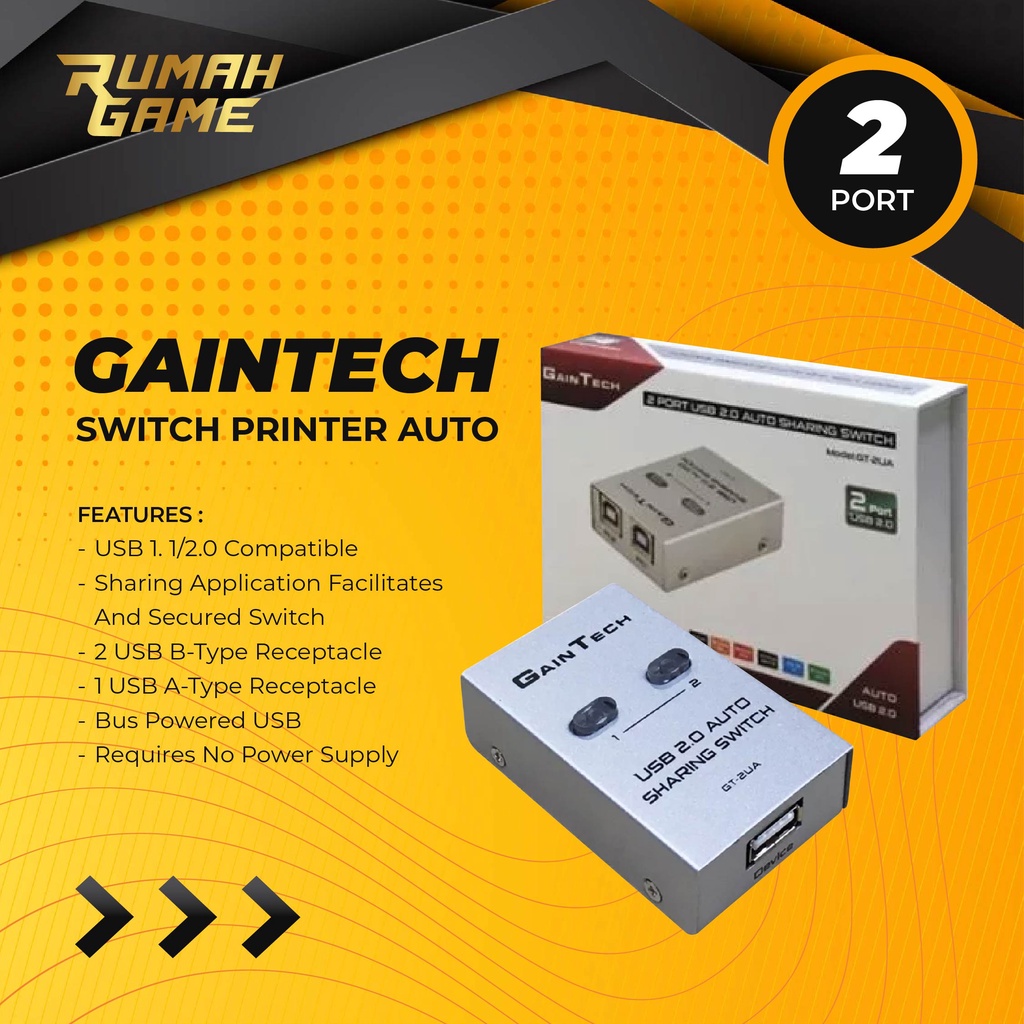Jual Auto Switch Printer 2Port - Printer Switch | Shopee Indonesia