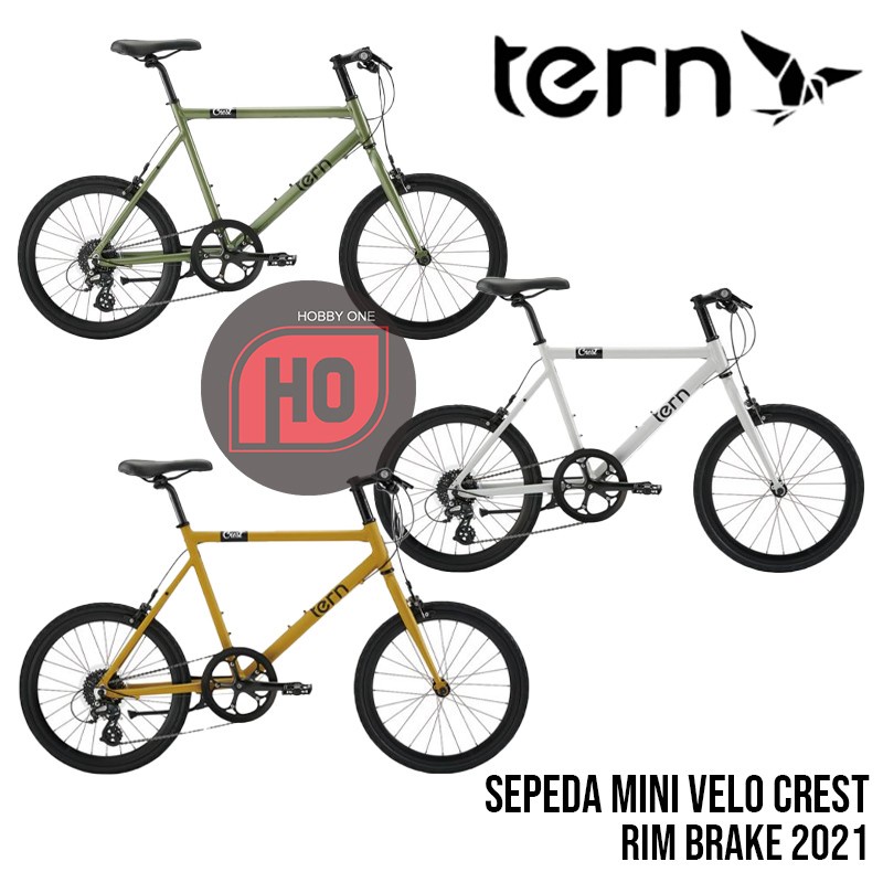 Jual TERN CREST Mini Velo Bike Rim Brake - Sepeda Mini | Shopee Indonesia
