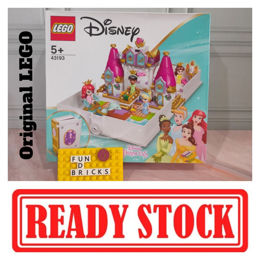 Jual LEGO 43193 Disney Princess Ariel Belle Cinderella Tiana Story Book ... Jual LEGO 43193 Disney Princess Ariel Belle Cinderella Tiana Story Book ...