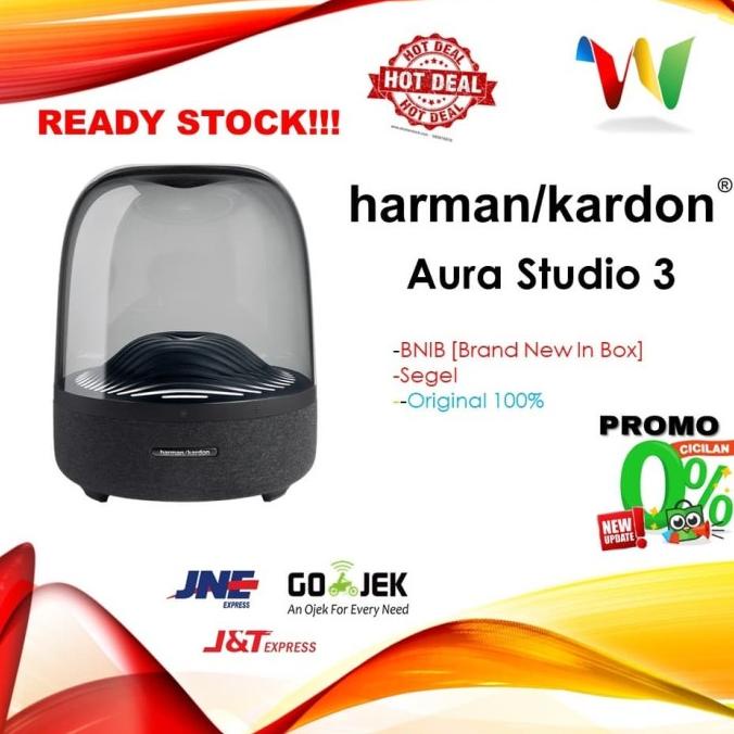 Jual Harman Kardon Aura Studio 3 Wireless Bluetooth Speaker Asli ...