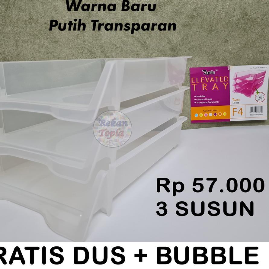 Jual (3 SUSUN) Tempat File Dokumen / Rak Susun Dokumen Plastik ...