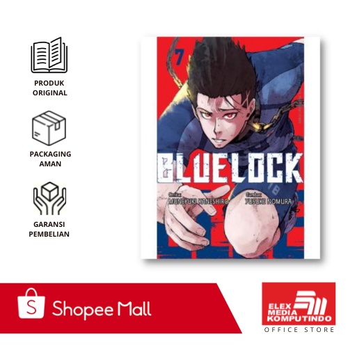 Jual Elexmedia - Blue Lock 07 (Muneyuki Kaneshiro,Yusuke Nomura) reguler | Shopee Indonesia