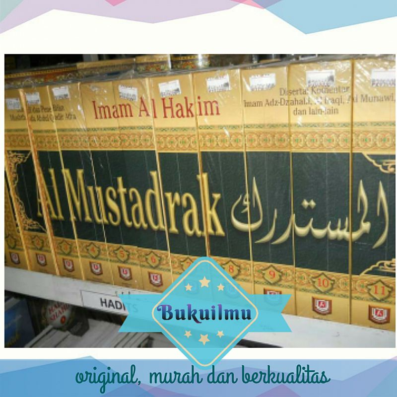 Jual Buku Hadits Terjemah AL Mustadrak Imam Hakim 12 Jilid Lengkap ...