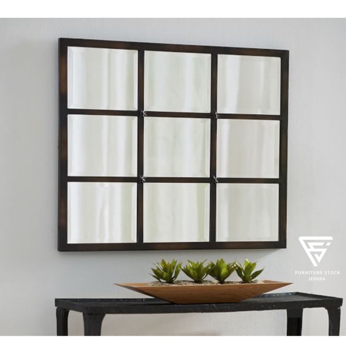 Jual FR1 Cermin dinding cermin kaca cermin industrial 120x60cm KODE ...