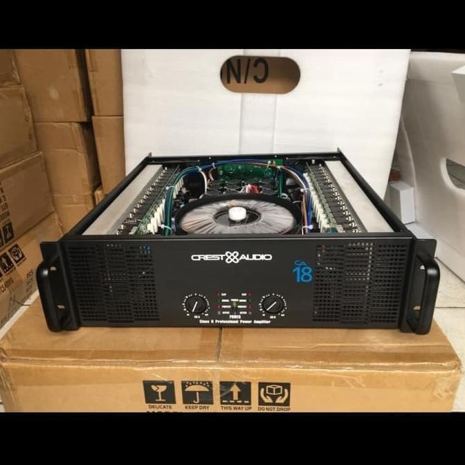 Jual POWER AMPLIFIER CREST AUDIO CA18/CA 18 BODY PANJANG | Shopee Indonesia