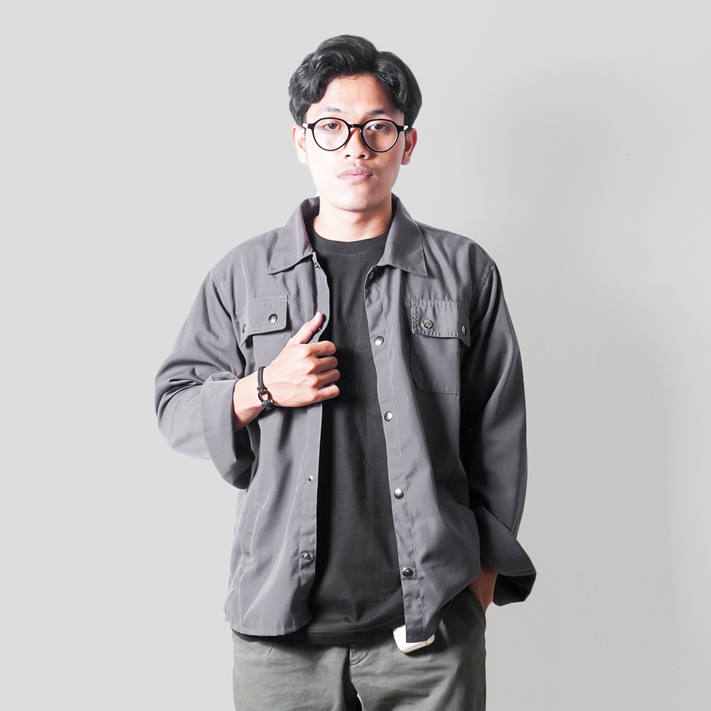 Jual Prodigo * Prambanan All Varian colour Kemeja Lengan Panjang ...
