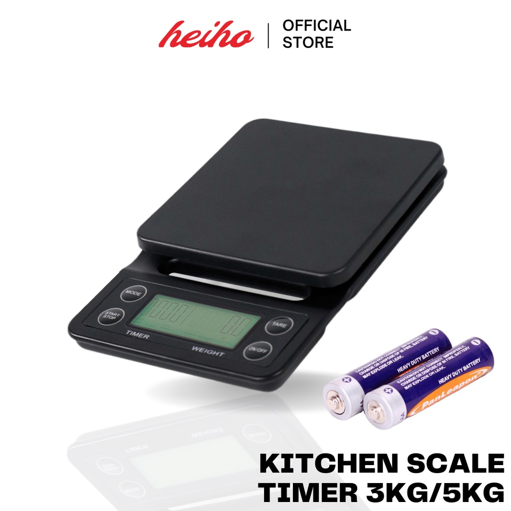 Jual Timbangan Digital Dapur 3kg 0.1g dengan Timer - Timbangan Kopi ...