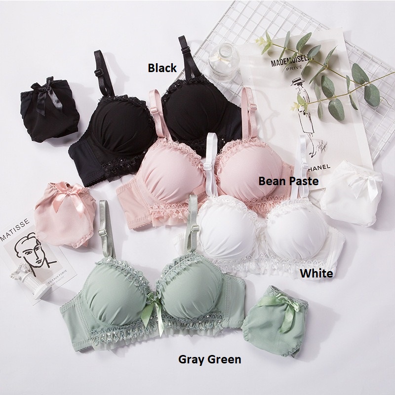 Jual Set Bra / BH cewek wanita import korea seksi renda KR049 premium SANGAT ELEGANT dan NYAMAN ...