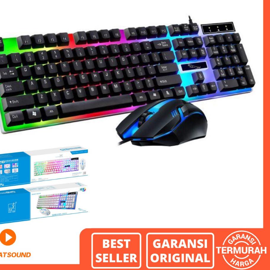 Jual ♞ Keyboard G21B Set Keyboard Plus Mouse Keyboard Mouse Gaming RGB ...