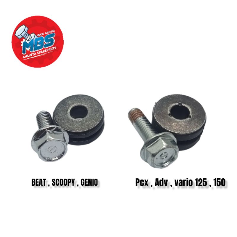 Jual RING KARET BODY M6 BAUT 10 DAN BAUT M6×15 dan m6×20 1 set tebal ...