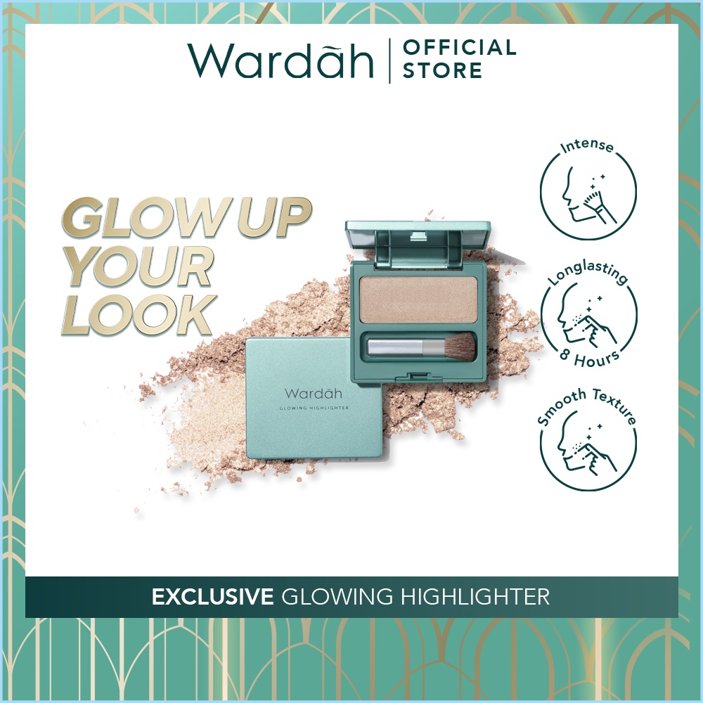 Jual WARDAH Exclusive Glowing Highlighter - Memberikan Efek Glowing ...