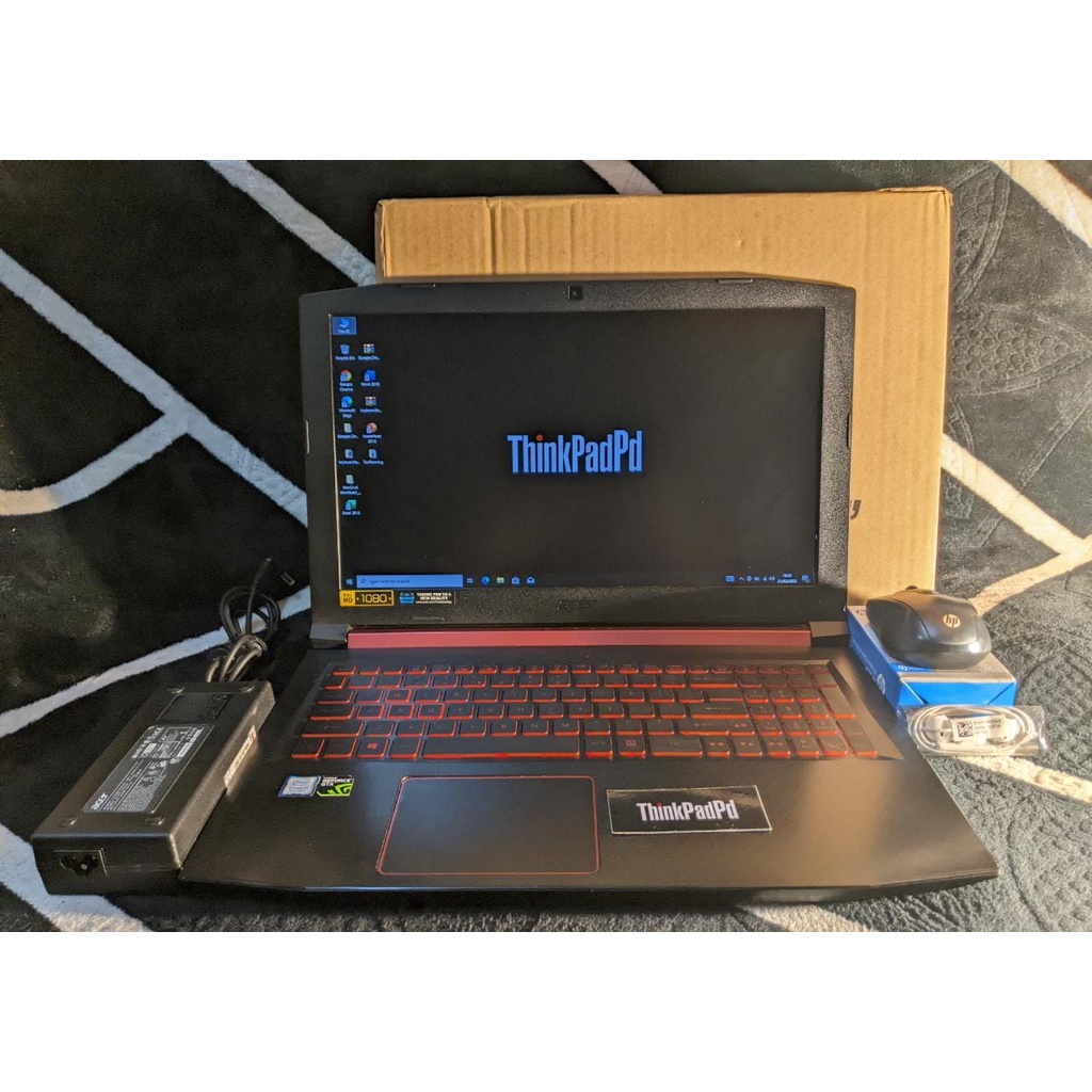 Jual Laptop Gaming Acer Predator Nitro 5 Core i5 8300H GTX 1050 Mulus ...