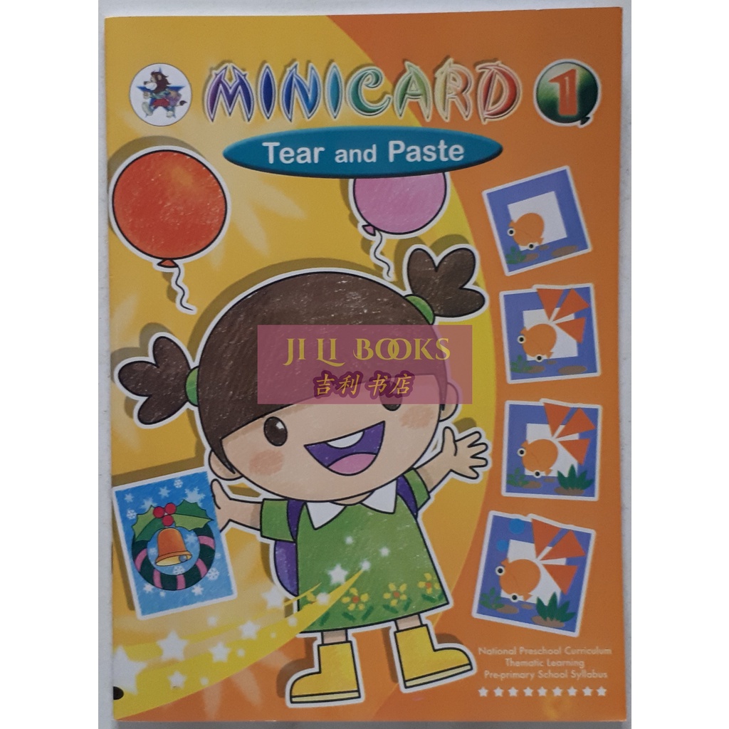 Jual Minicard Tear And Paste Book 1 - 4 | Shopee Indonesia