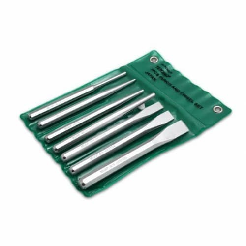 Jual TEKIRO pahat set 7pcs / punch & chisel set | Shopee Indonesia