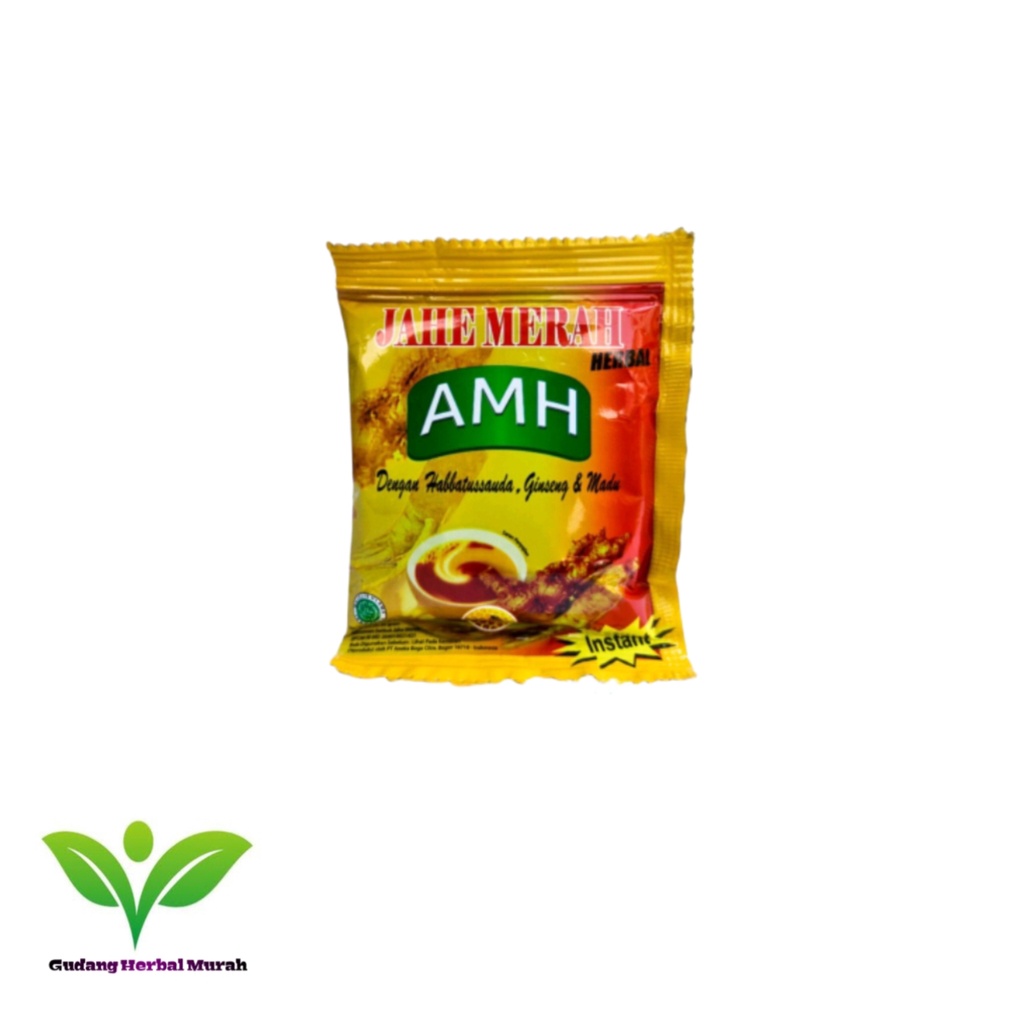 Jual Jahe Merah AMH SUPER Plus Habbatusauda Per SACHET Harga Grosir ...