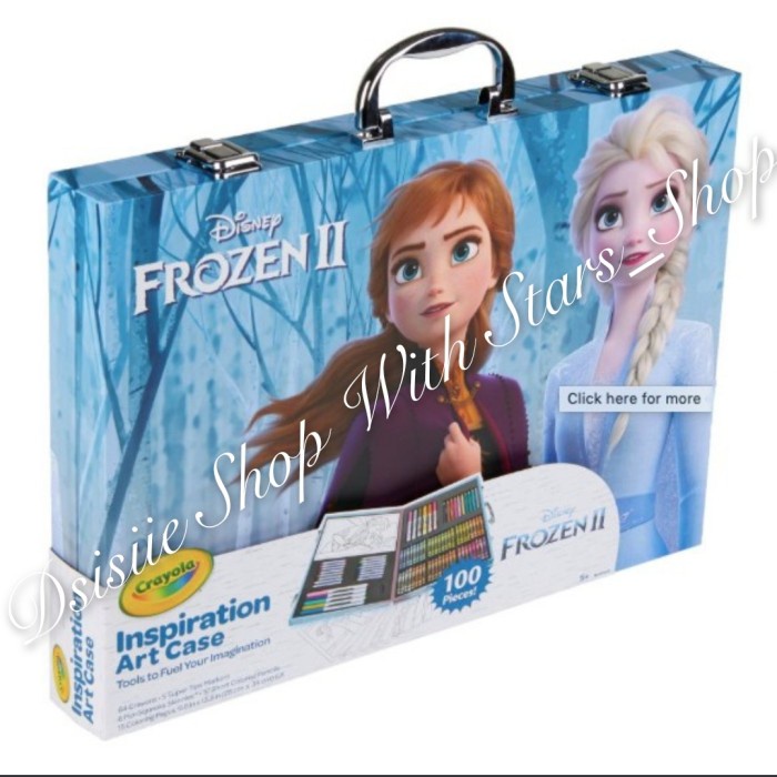 Jual Crayon Crayola Disney Frozen 2 Inspiration Art Case 100 Art ...