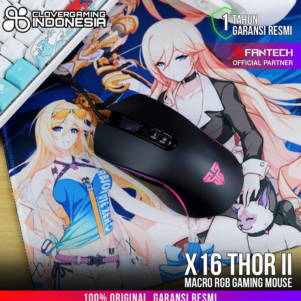 Jual Fantech X16 V2 THOR II RGB - Gaming Mouse | Shopee Indonesia